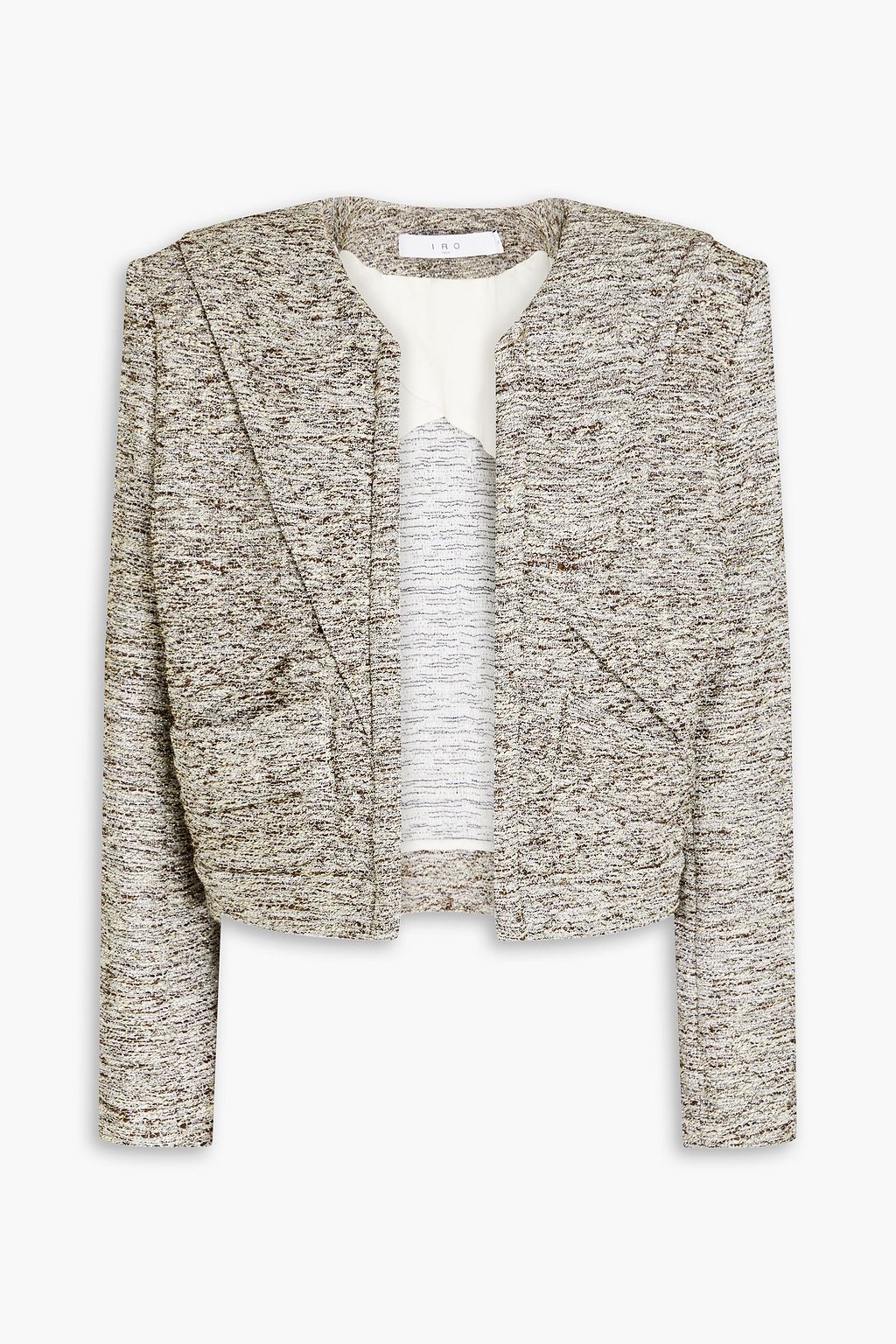 IRO Nakilo metallic tweed jacket | THE OUTNET