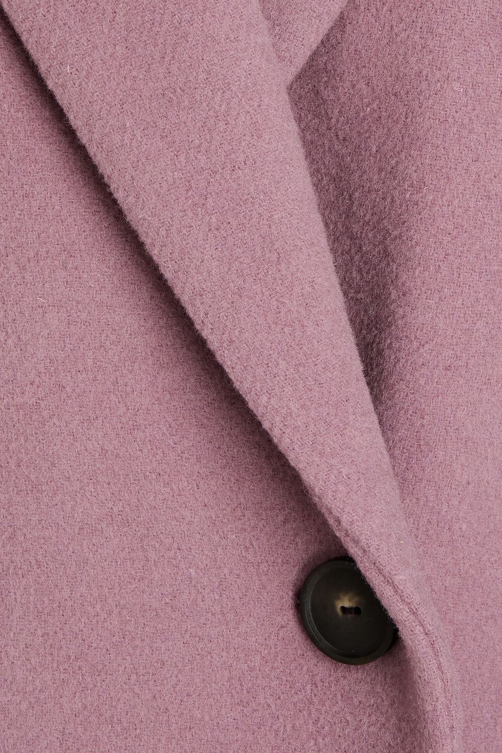 VINCE. Doppelreihiger Mantel aus Filz aus einer Wollmischung | THE OUTNET