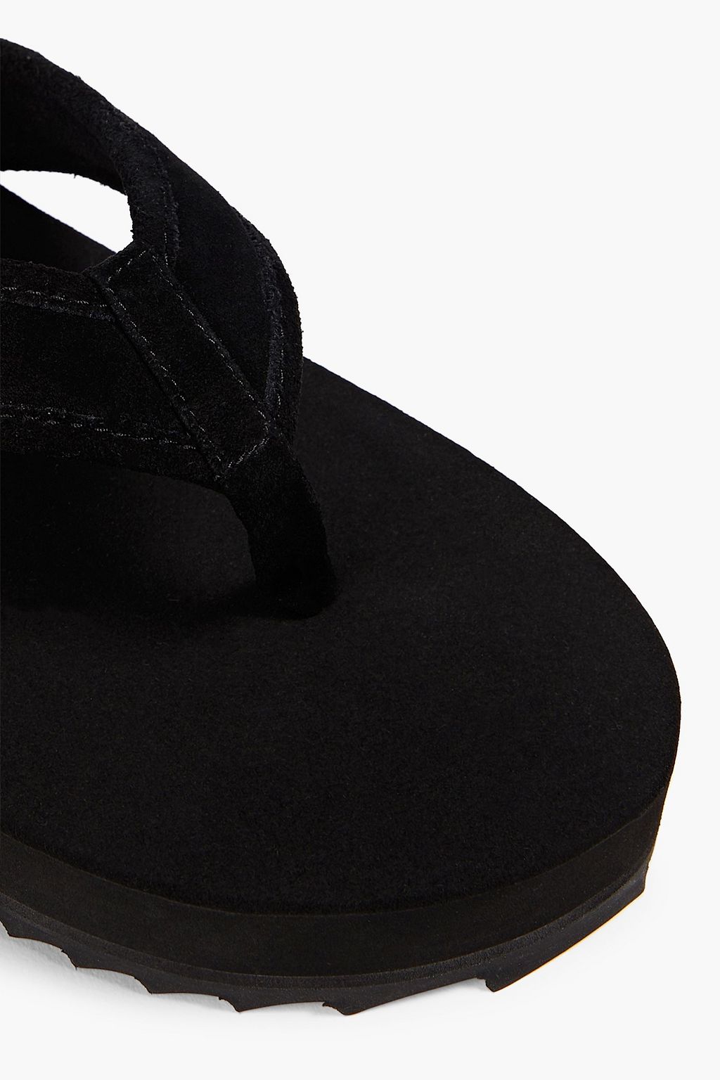 JAMES PERSE Suede flip flops | THE OUTNET