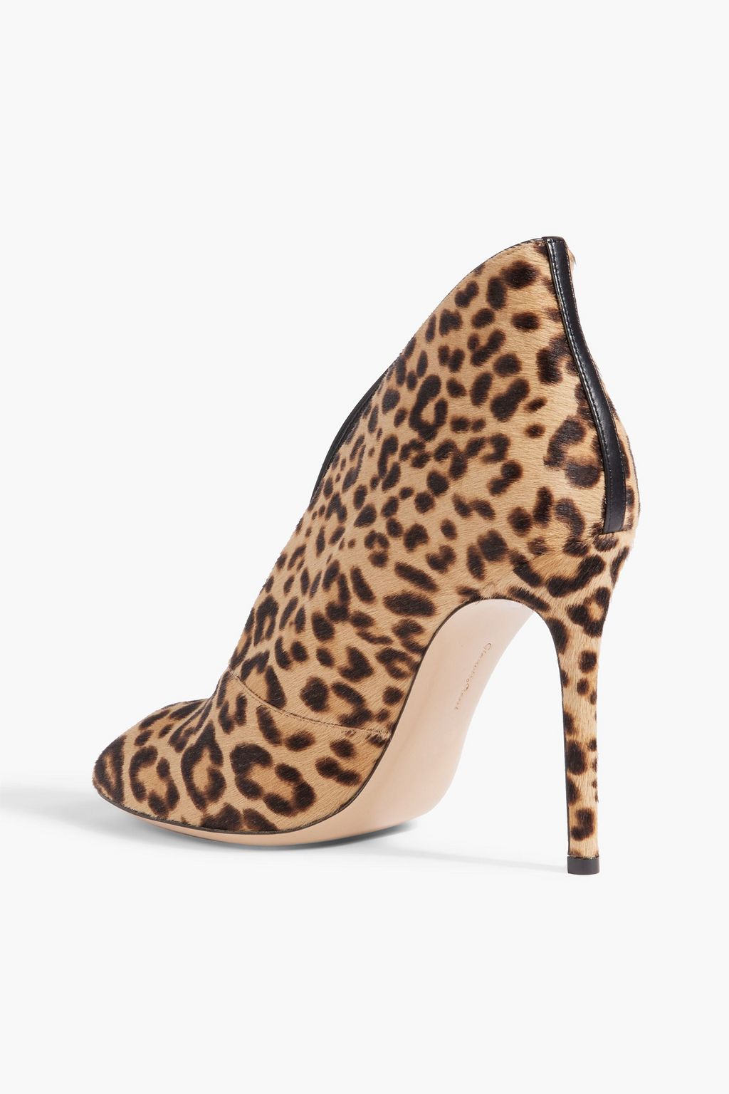 Gianvito Rossi Leopard Print Calf Hair Ankle Boots The Outnet