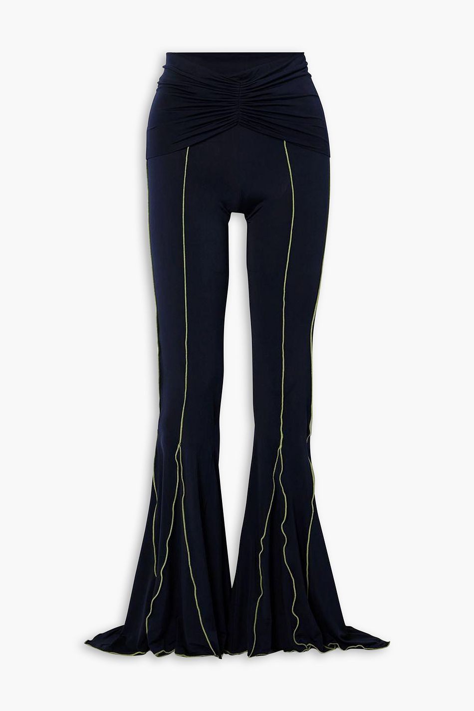 SIEDRÉS Luse embroidered stretch-jersey flared pants | THE OUTNET
