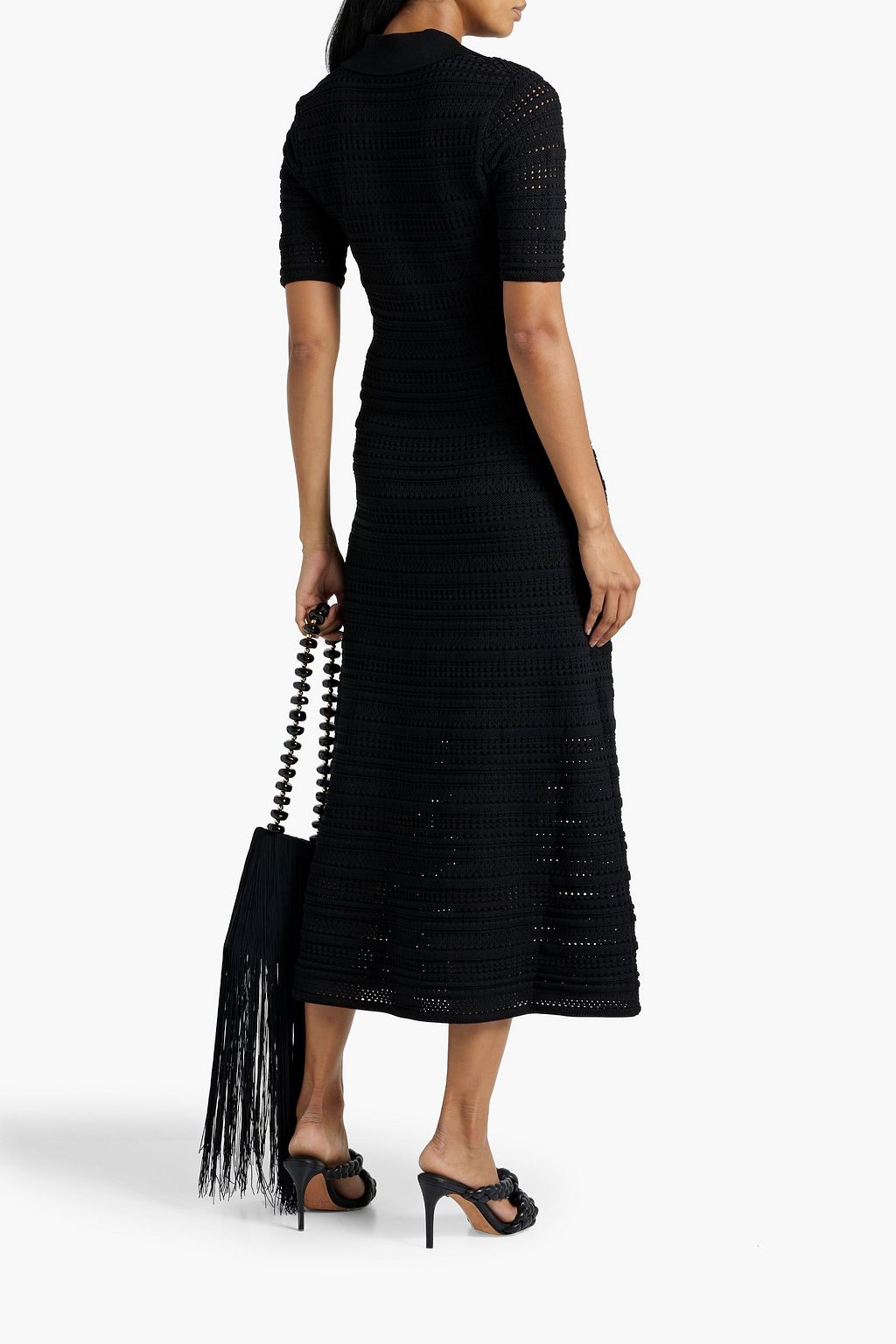 REBECCA VALLANCE Magnolia crochet midi-dress | THE OUTNET