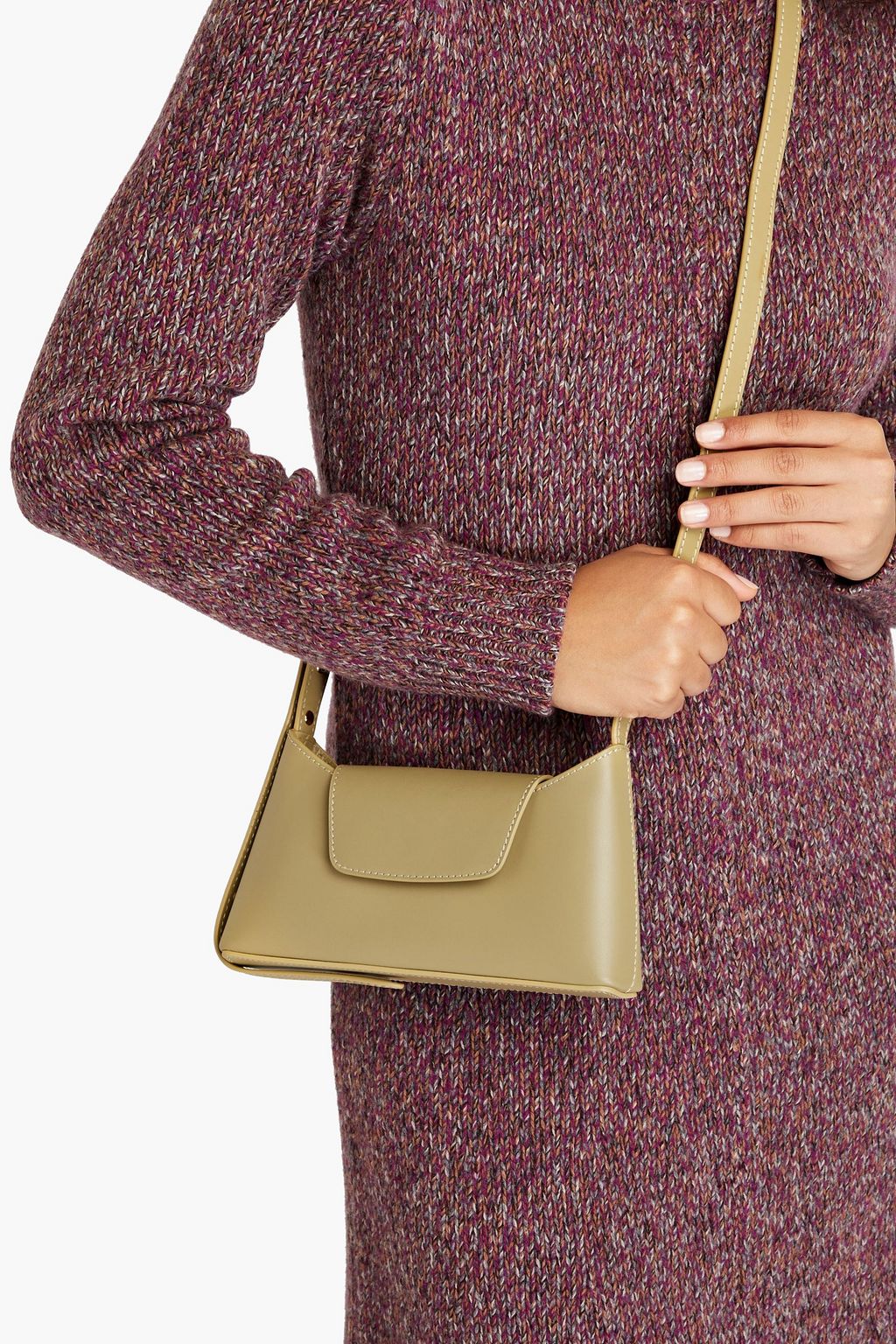 ELLEME Envelope leather shoulder bag | THE OUTNET