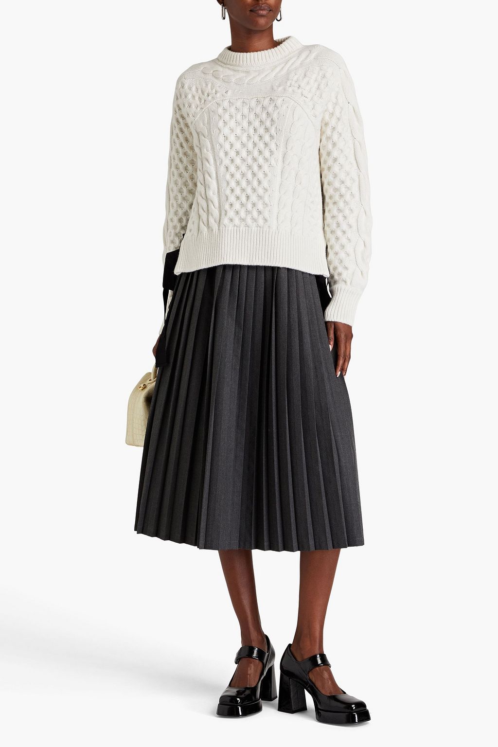 ERDEM Ines cable-knit sweater | THE OUTNET