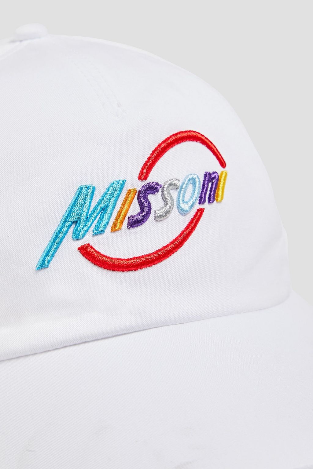 MISSONI Embroidered cotton-twill baseball cap | THE OUTNET