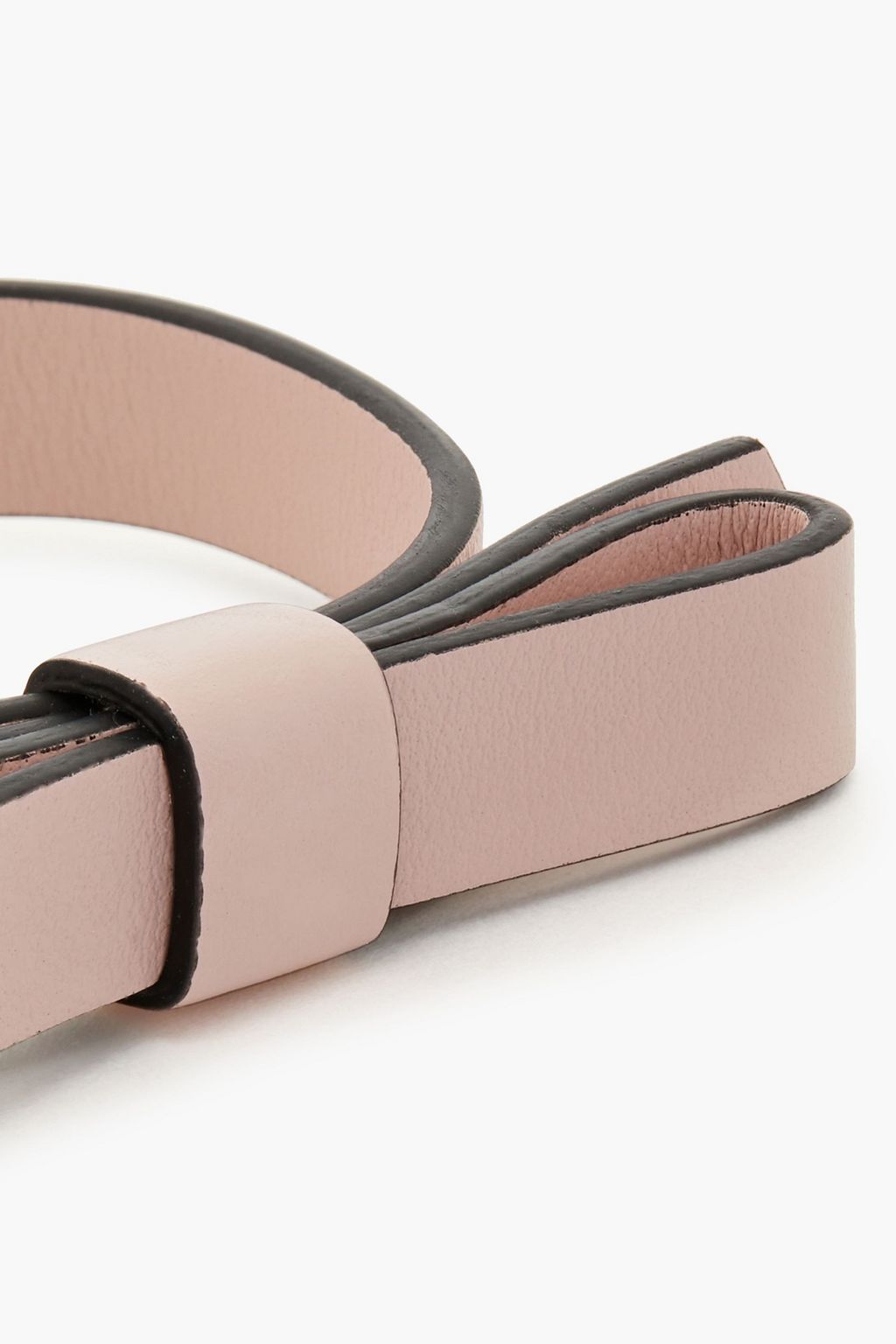 RED(V) Bow-detailed leather bracelet | THE OUTNET