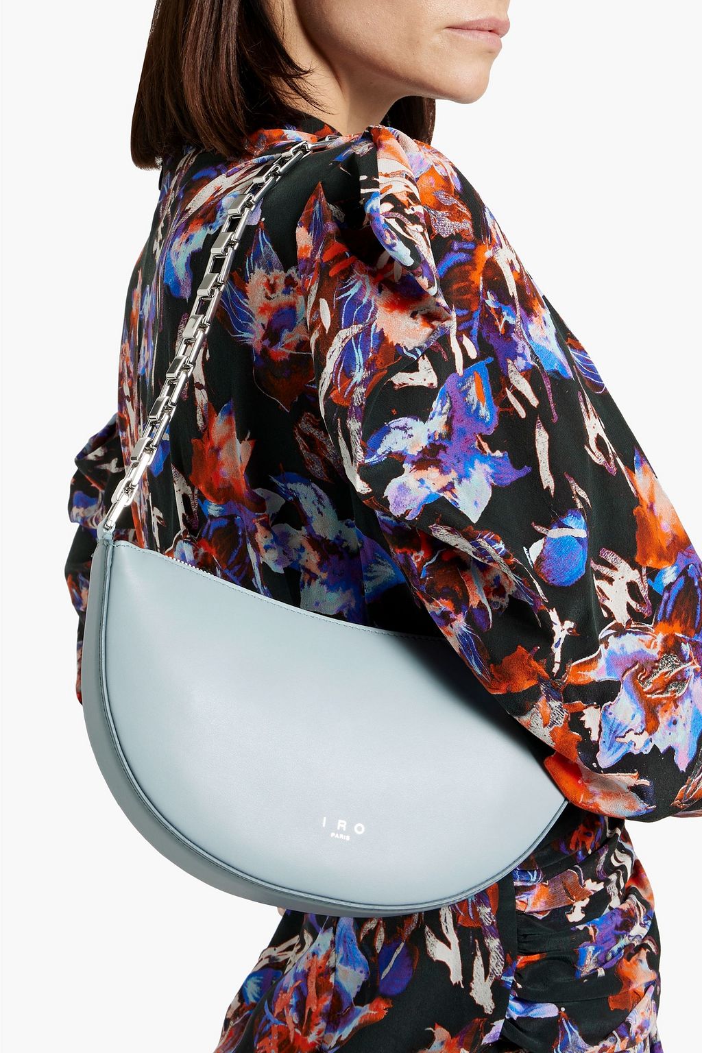 IRO Arc leather shoulder bag | THE OUTNET