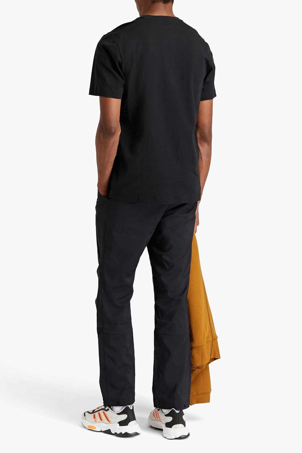 ADIDAS Printed cotton-jersey T-shirt | THE OUTNET