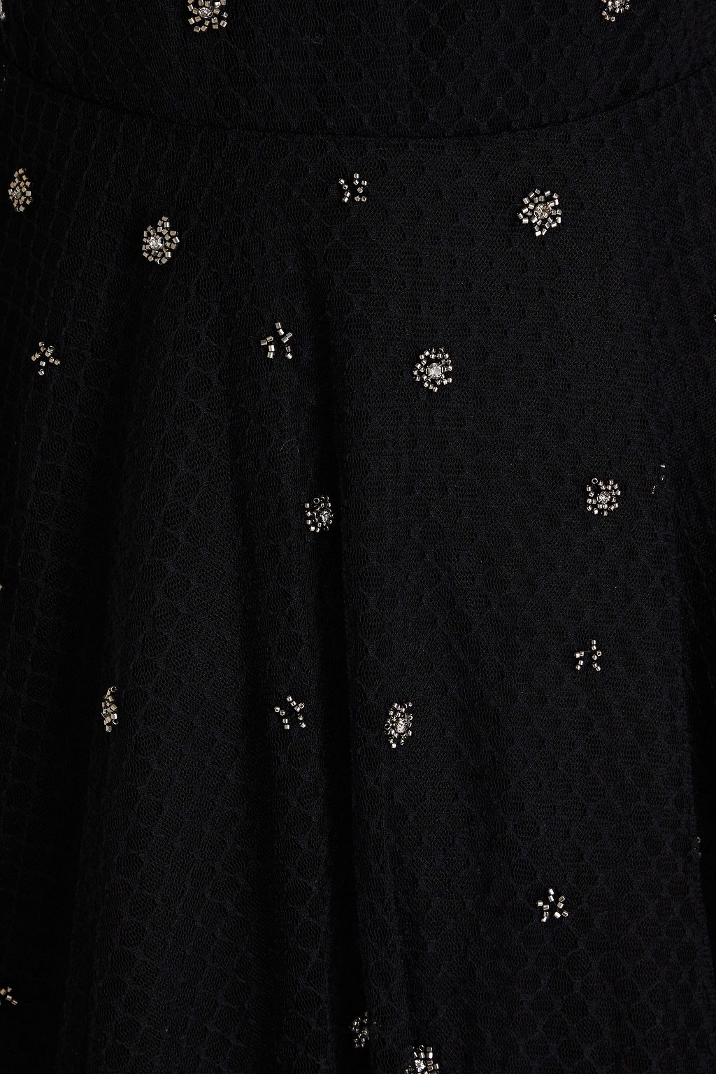 Redvalentino Embellished Point Desprit Mini Dress The Outnet