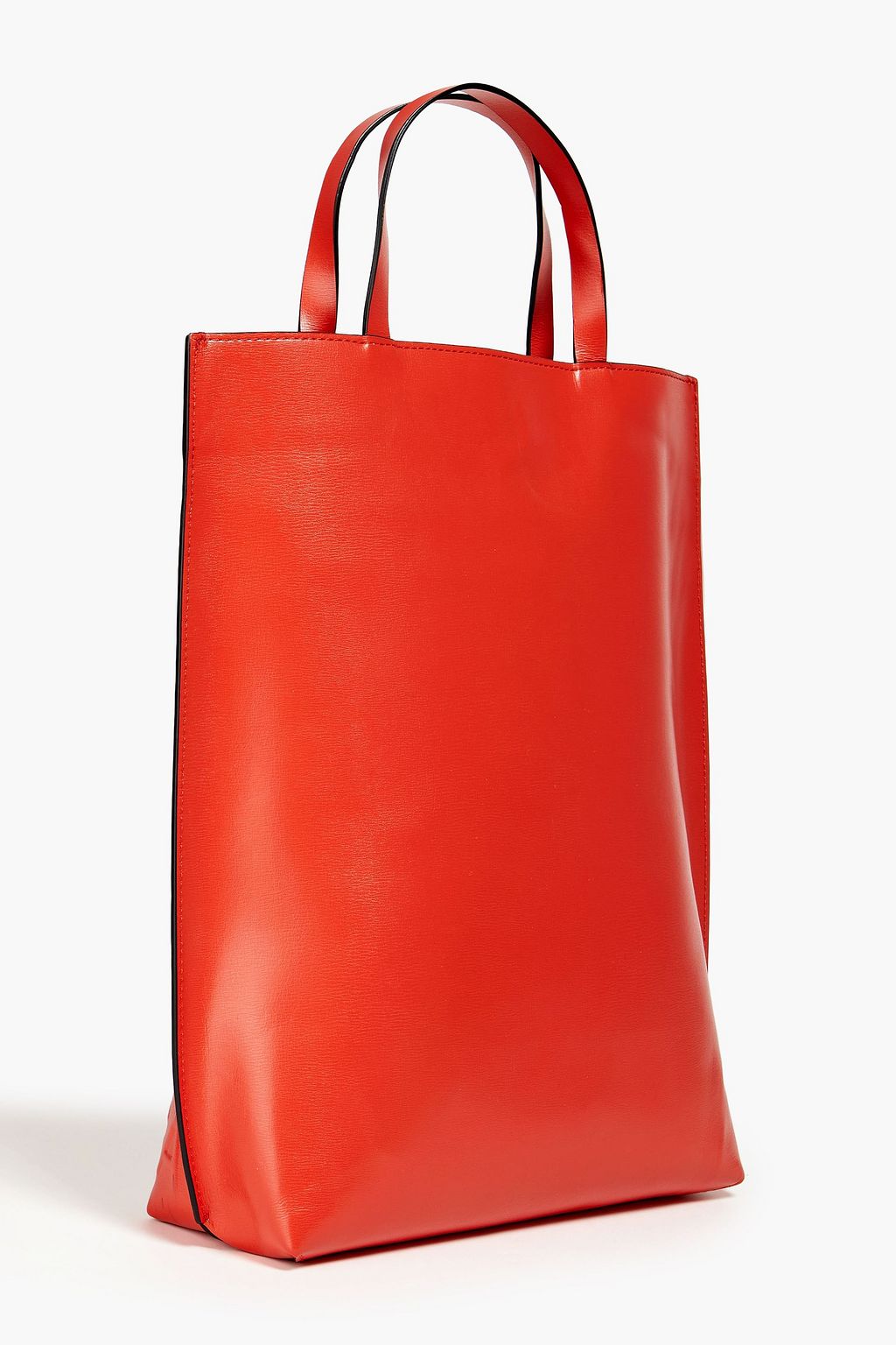 GANNI Leather tote | THE OUTNET