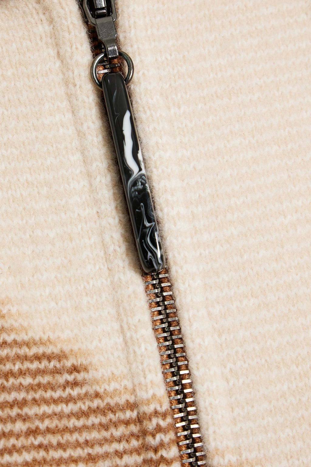 MISSONI Intarsia wool hooded track jacket | THE OUTNET