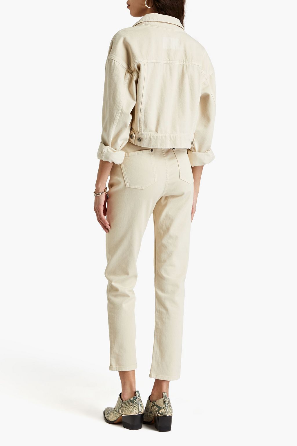 ETRO Embroidered high-rise straight-leg jeans | THE OUTNET