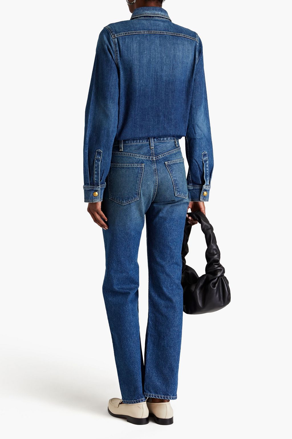 NILI LOTAN High-rise straight-leg jeans | THE OUTNET