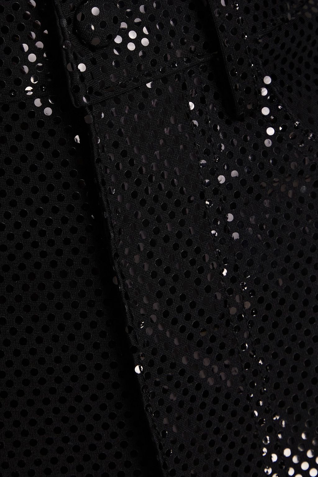 ROTATE BIRGER CHRISTENSEN Sequined jersey straight-leg pants | THE OUTNET