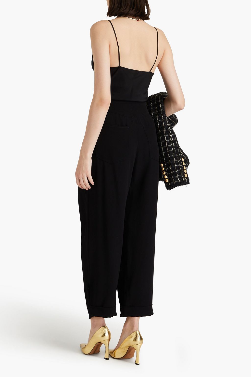 BALMAIN Silk camisole | THE OUTNET