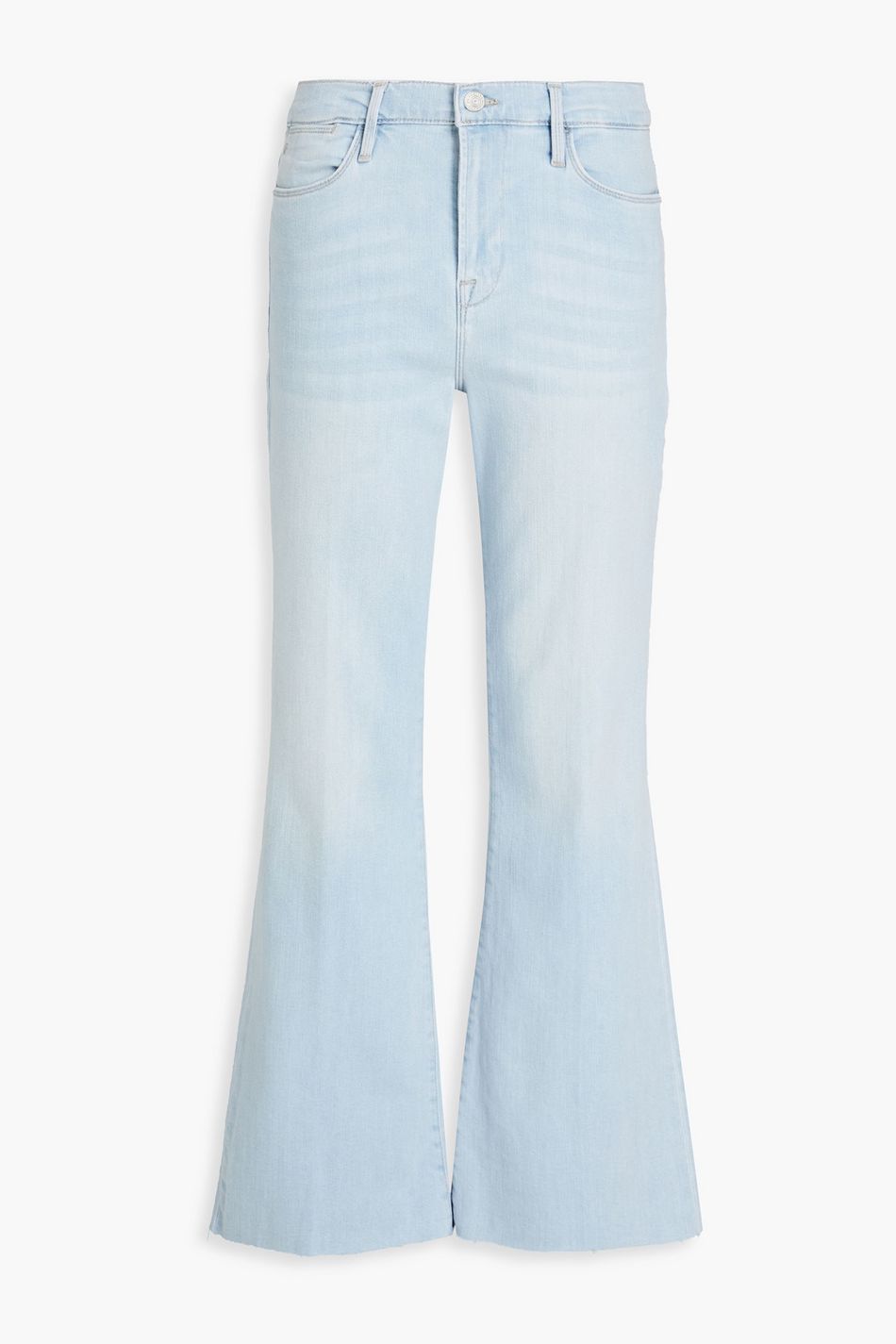 FRAME Le Easy Flare high-rise flared jeans | THE OUTNET