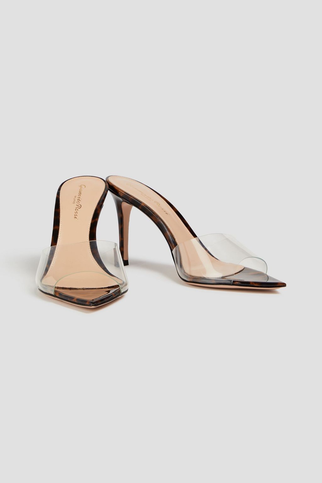 GIANVITO ROSSI PVC mules | THE OUTNET