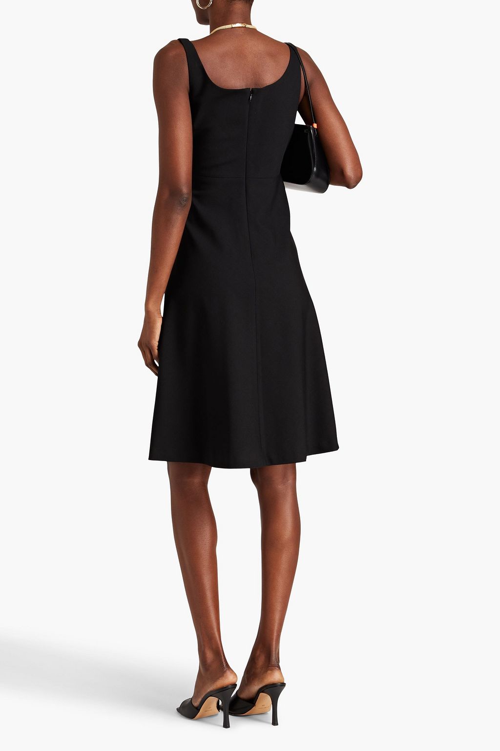 THEORY Portrait wool-blend dress | THE OUTNET