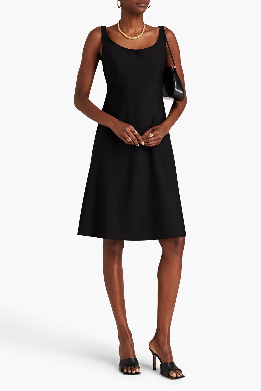 THEORY Portrait wool-blend dress | THE OUTNET