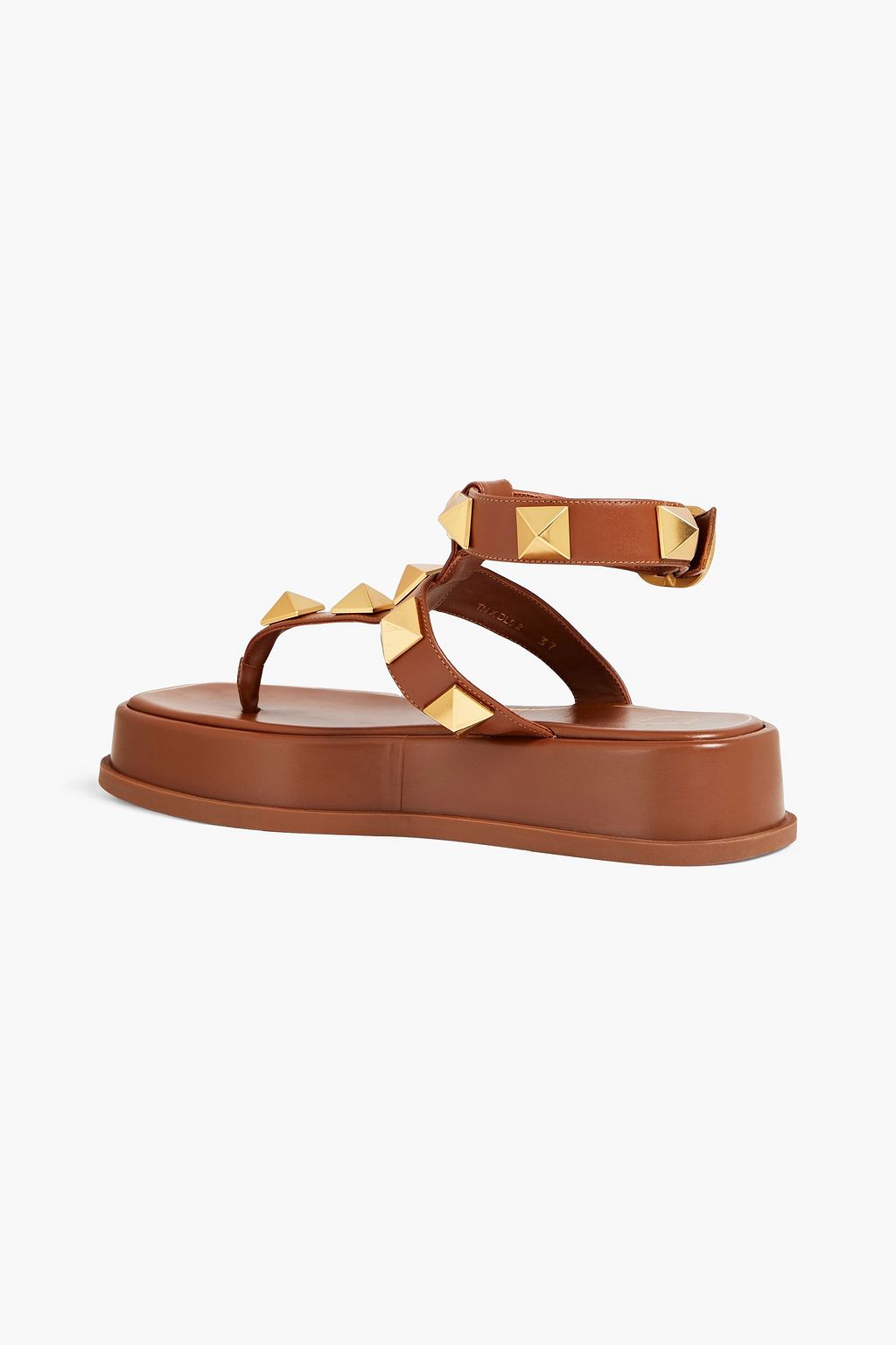 VALENTINO GARAVANI Roman Stud leather platform sandals | THE OUTNET