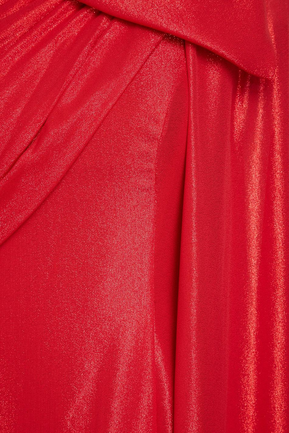 JENNY PACKHAM One-shoulder bow-detailed lamé midi dress | THE OUTNET