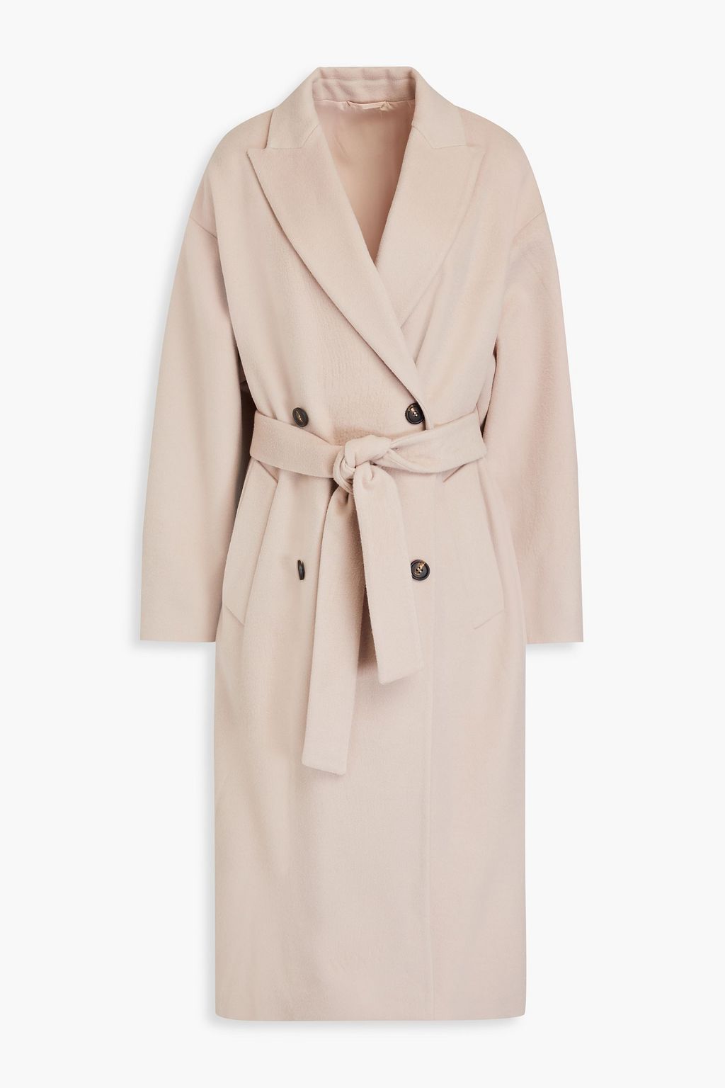 BRUNELLO CUCINELLI Mantel aus Filz aus einer Woll-Kaschmirmischung ...