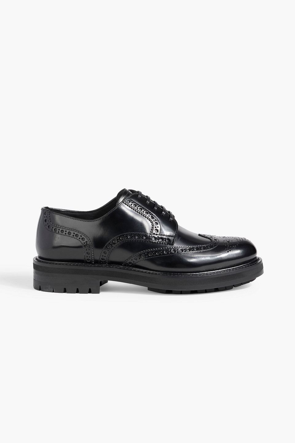 Dolce & Gabbana Lace-up Leather Brogues In Brown | ModeSens