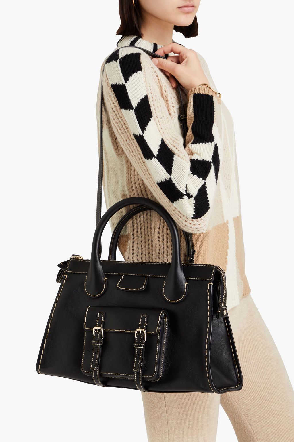 CHLOÉ Edith leather tote | THE OUTNET