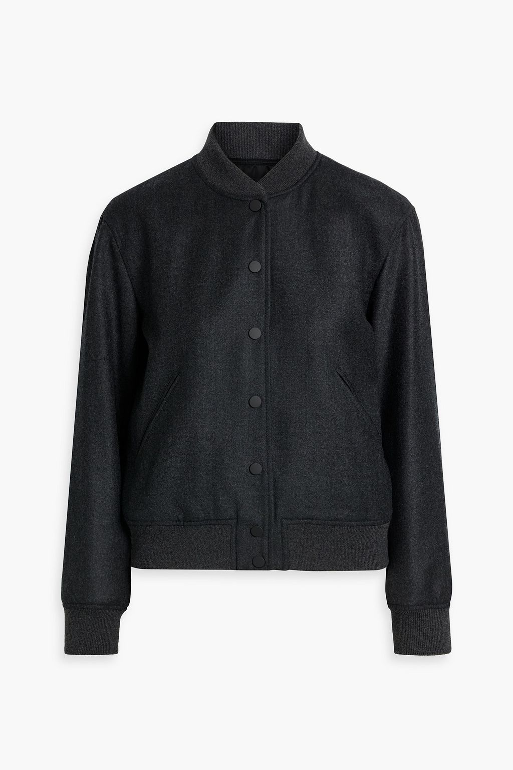 THEORY Wool-felt bomber jacket | THE OUTNET