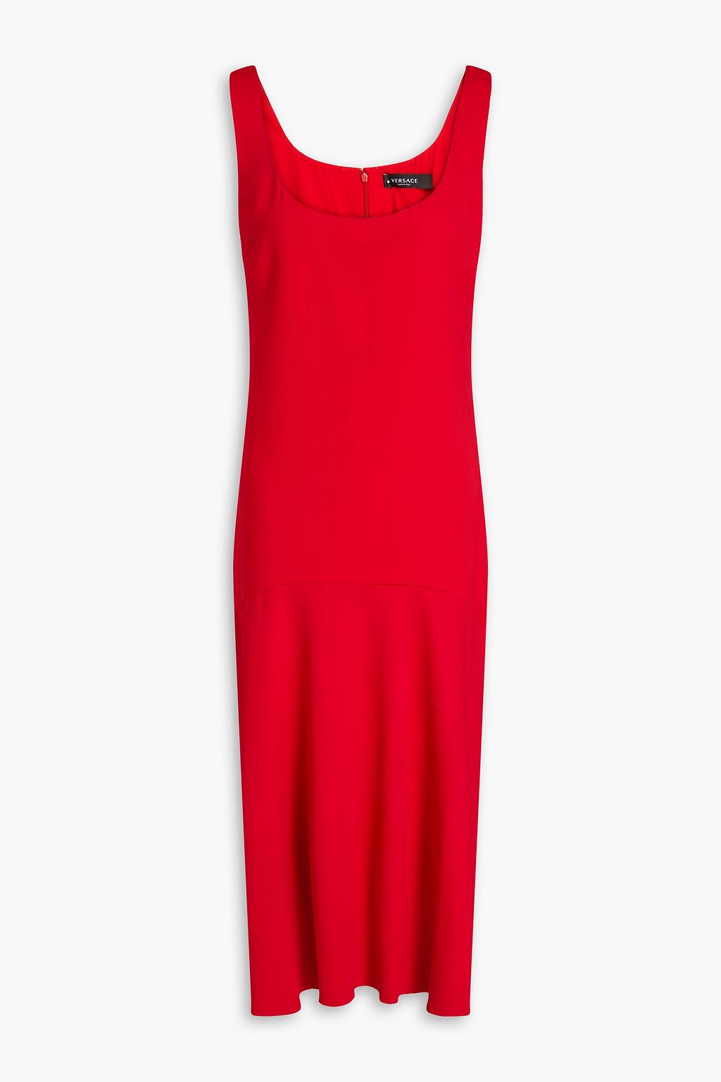 VERSACE Crepe midi dress | THE OUTNET