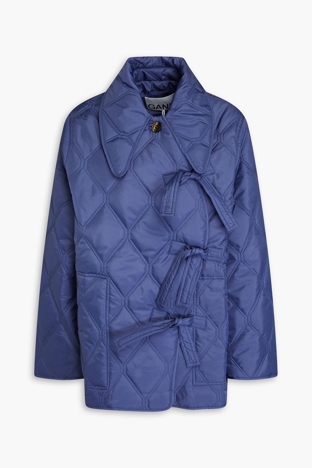 GANNI Quilted ripstop jacket | THE OUTNET
