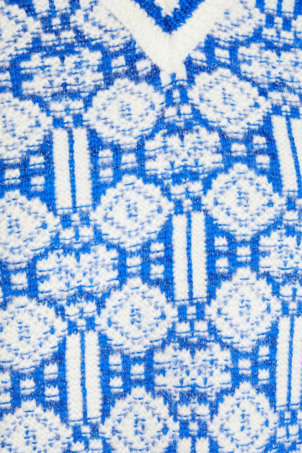 MAJE Jacquard-knit vest | THE OUTNET