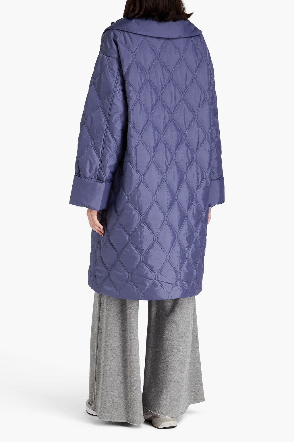 GANNI Quilted ripstop coat | THE OUTNET