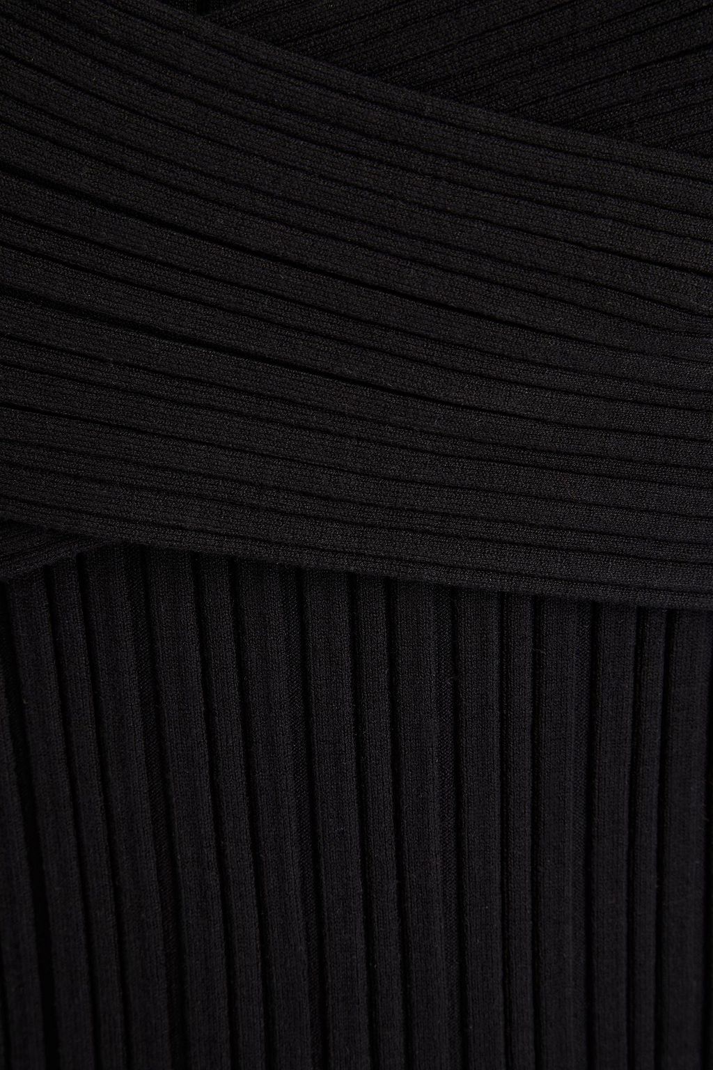 IRO Akabaro ribbed silk-blend midi dress | THE OUTNET