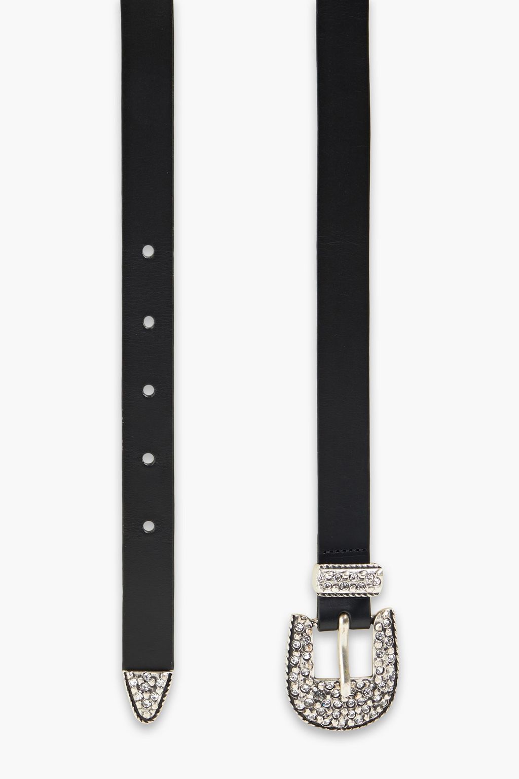 IRO Crystal-embellished leather belt | THE OUTNET