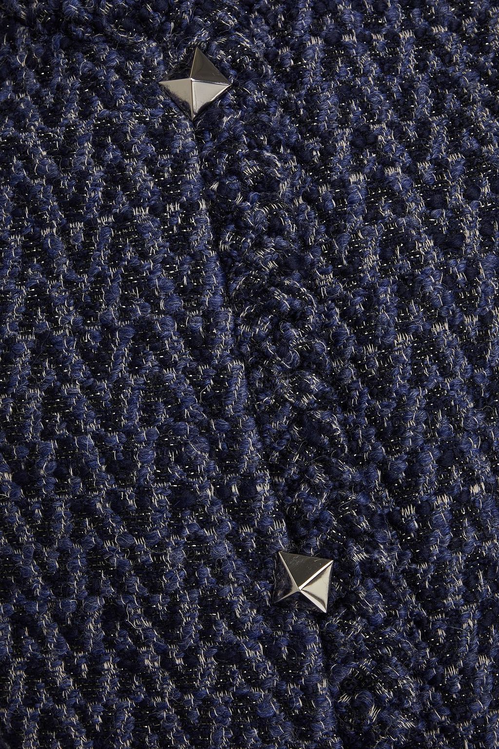 VALENTINO GARAVANI Rockstud wool-lend tweed jacket | THE OUTNET