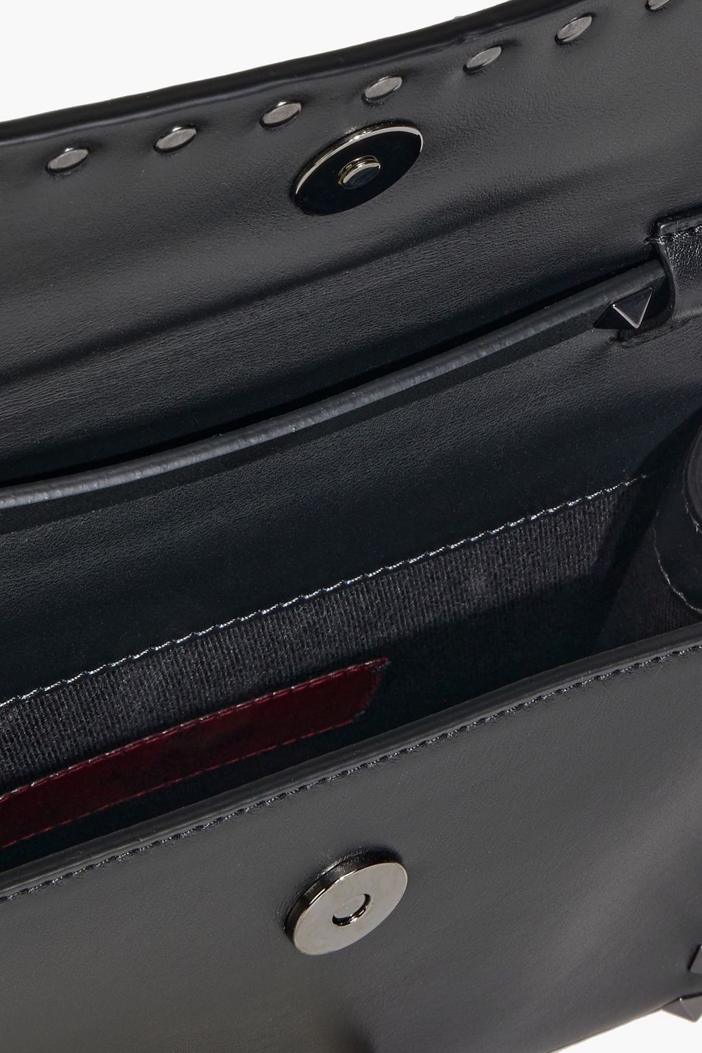 VALENTINO GARAVANI Rockstud leather shoulder bag | THE OUTNET