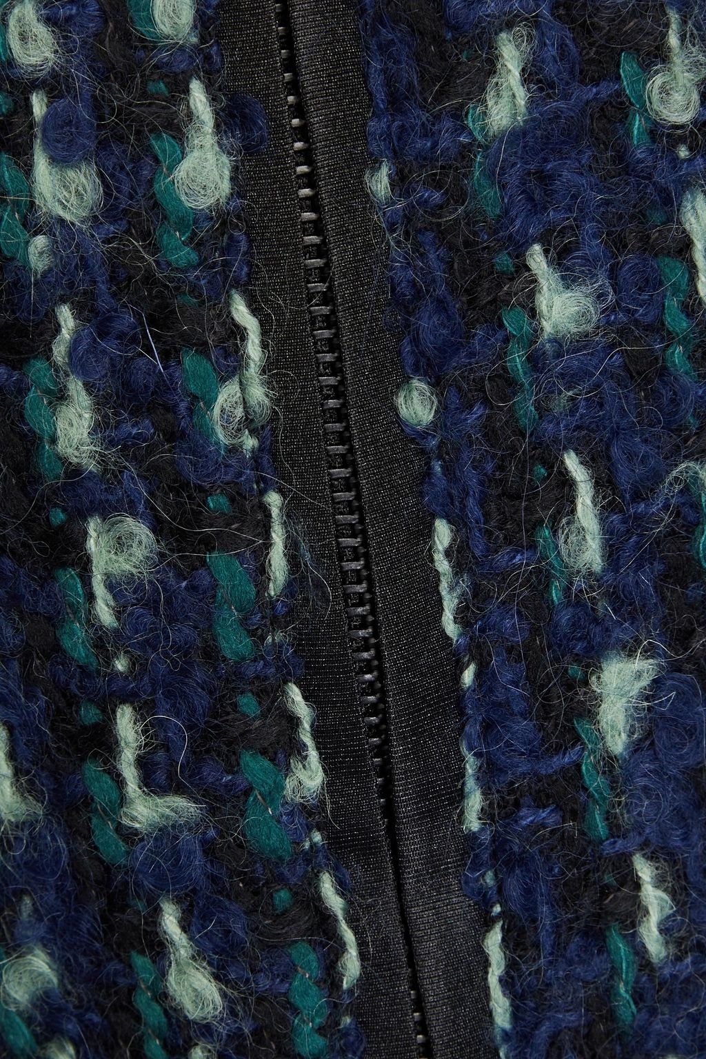 EMPORIO ARMANI Wool-blend bouclé-tweed jacket | THE OUTNET