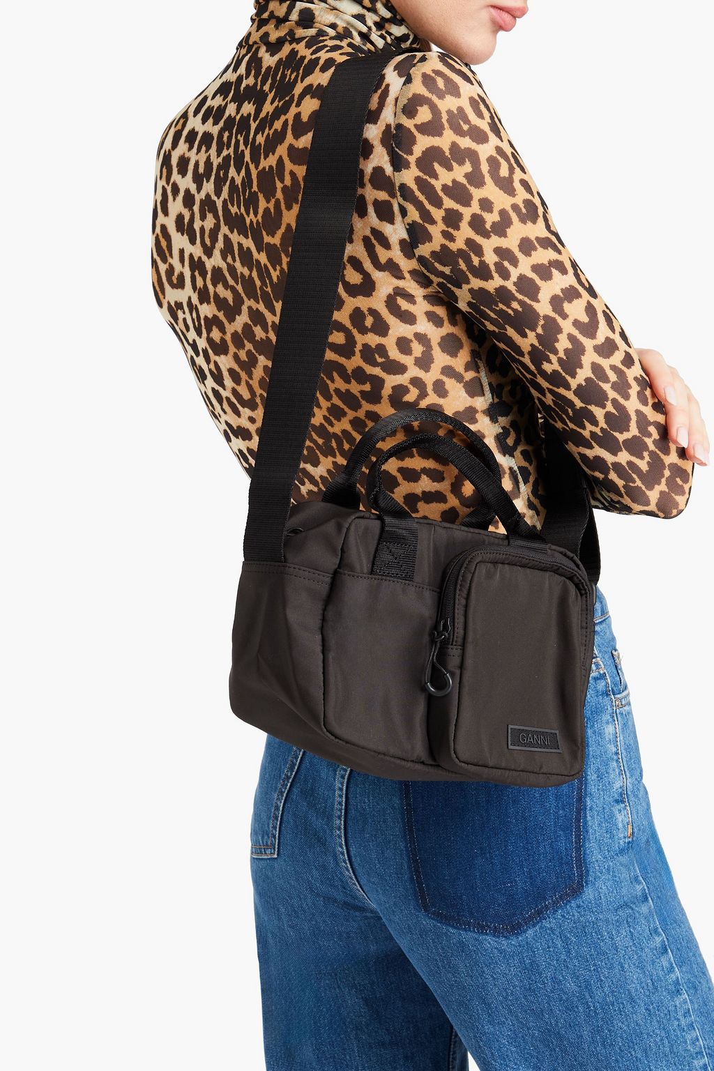 GANNI Shell cross-body bag | THE OUTNET