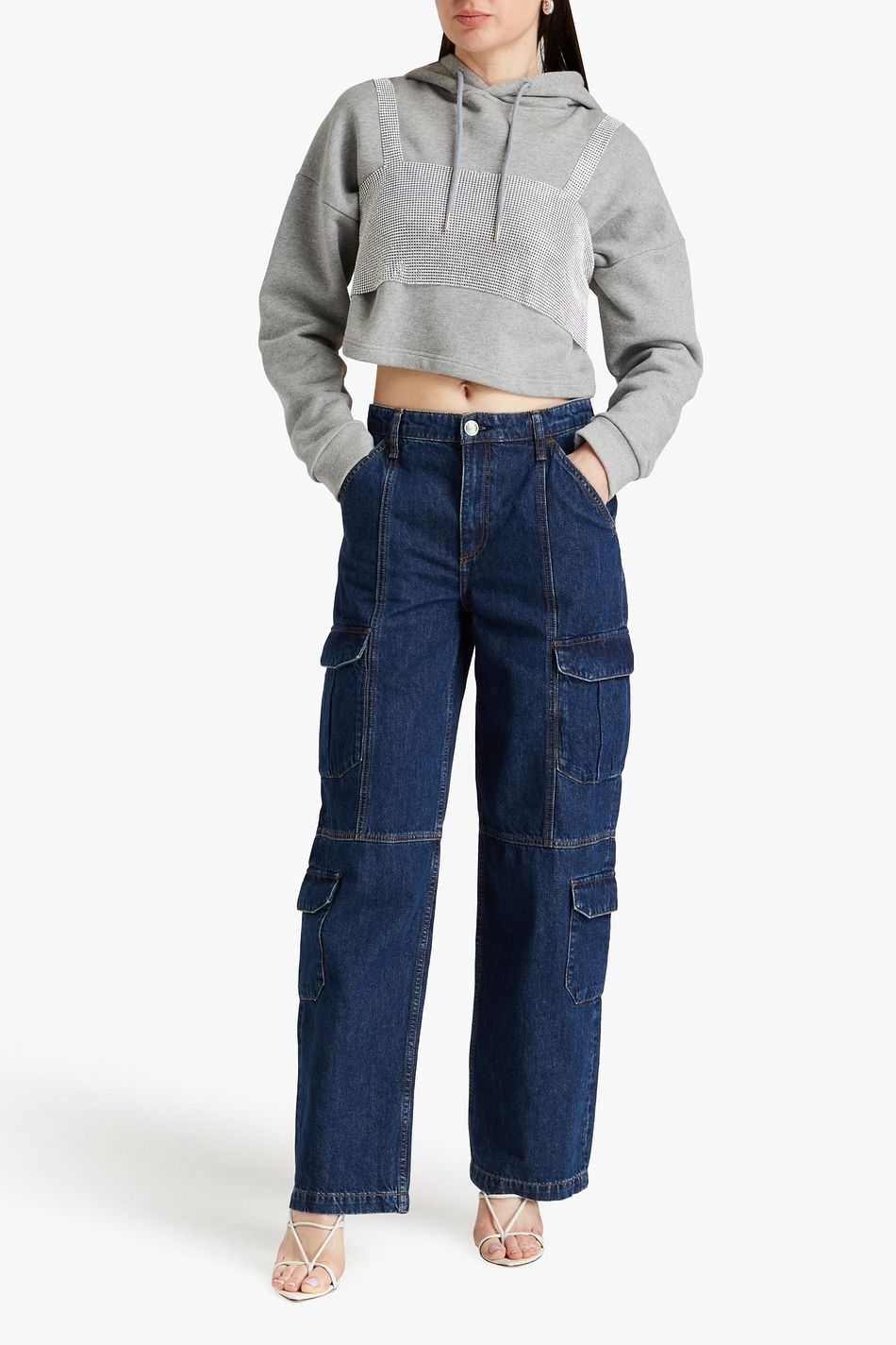 RAG & BONE Cailyn denim cargo jeans | THE OUTNET
