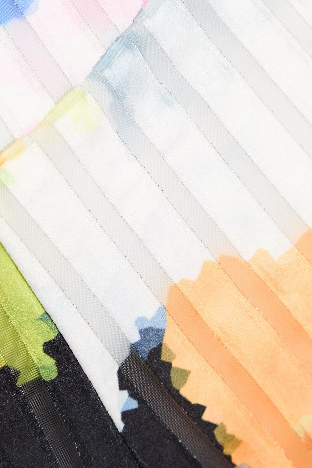 STINE GOYA Andy metallic printed devoré straight-leg pants | THE OUTNET