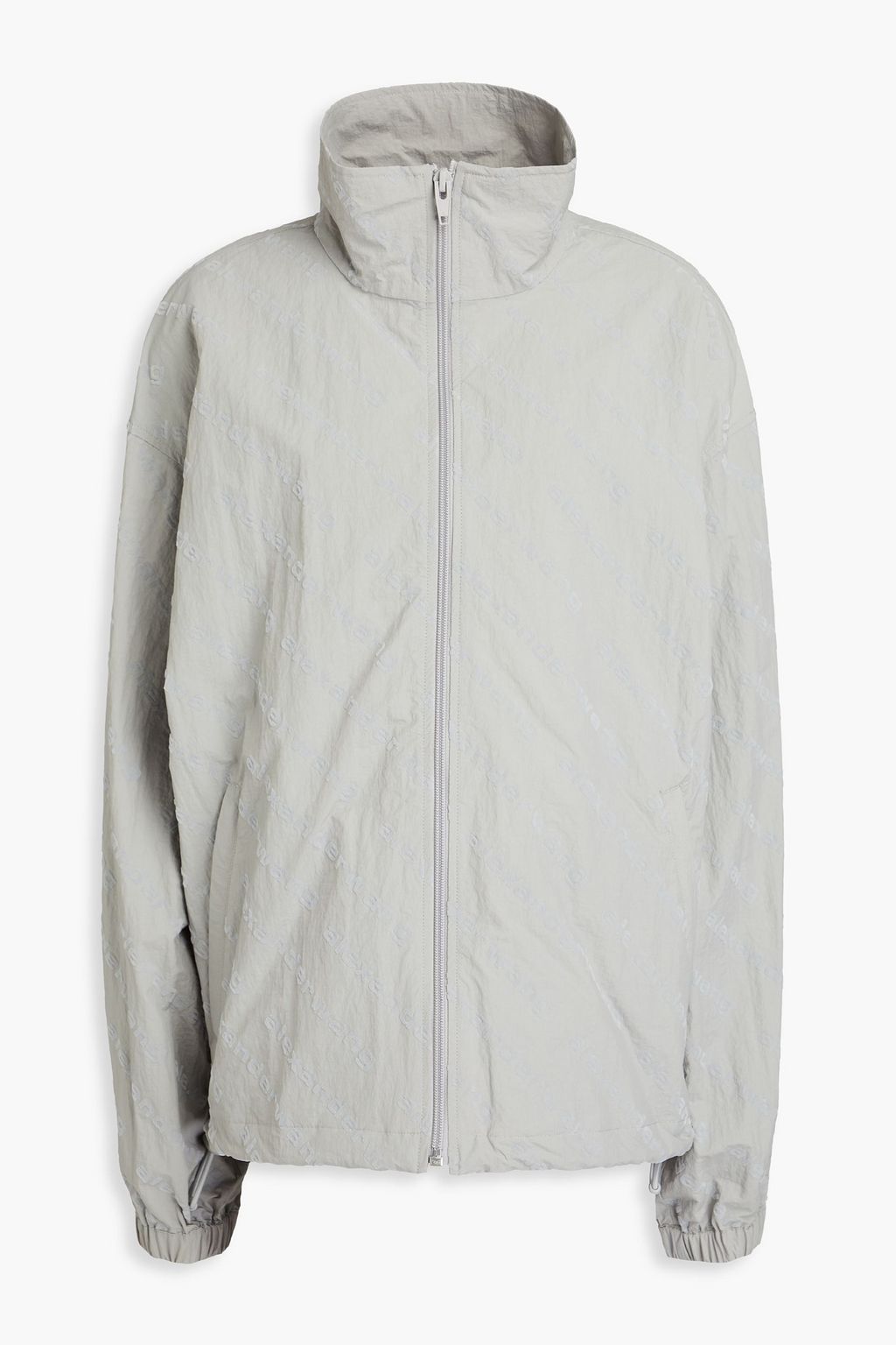 ALEXANDER WANG Crinkled shell jacket | THE OUTNET