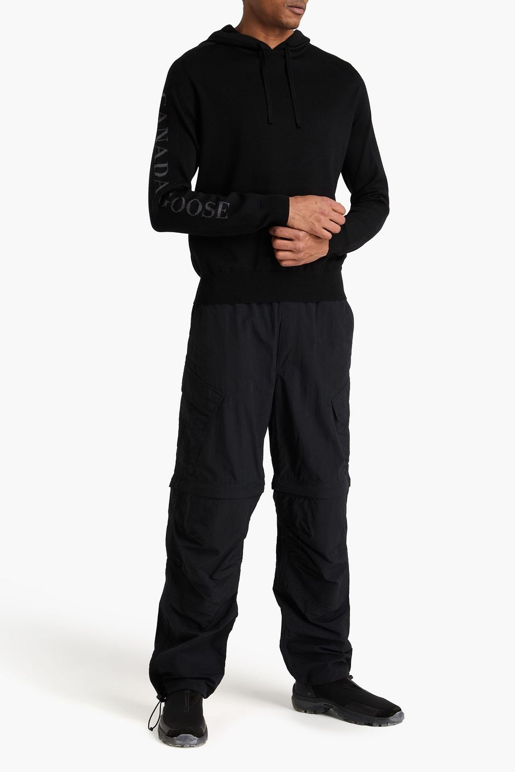 CANADA GOOSE Wool-jacquard hoodie | THE OUTNET