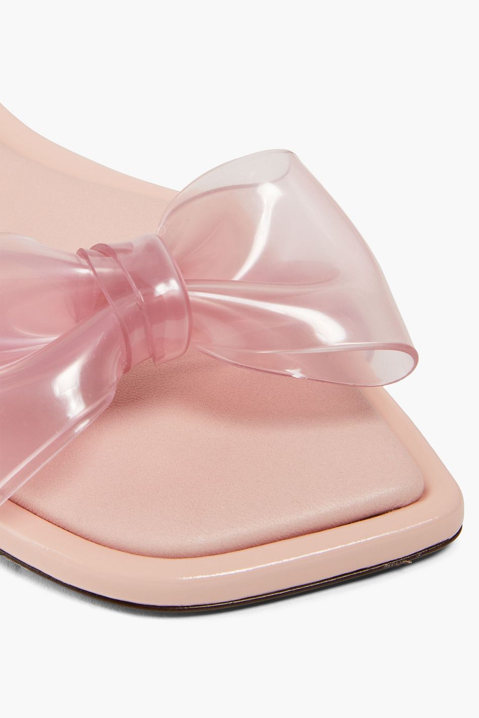 ZIMMERMANN Bow-detailed PVC sandals | THE OUTNET