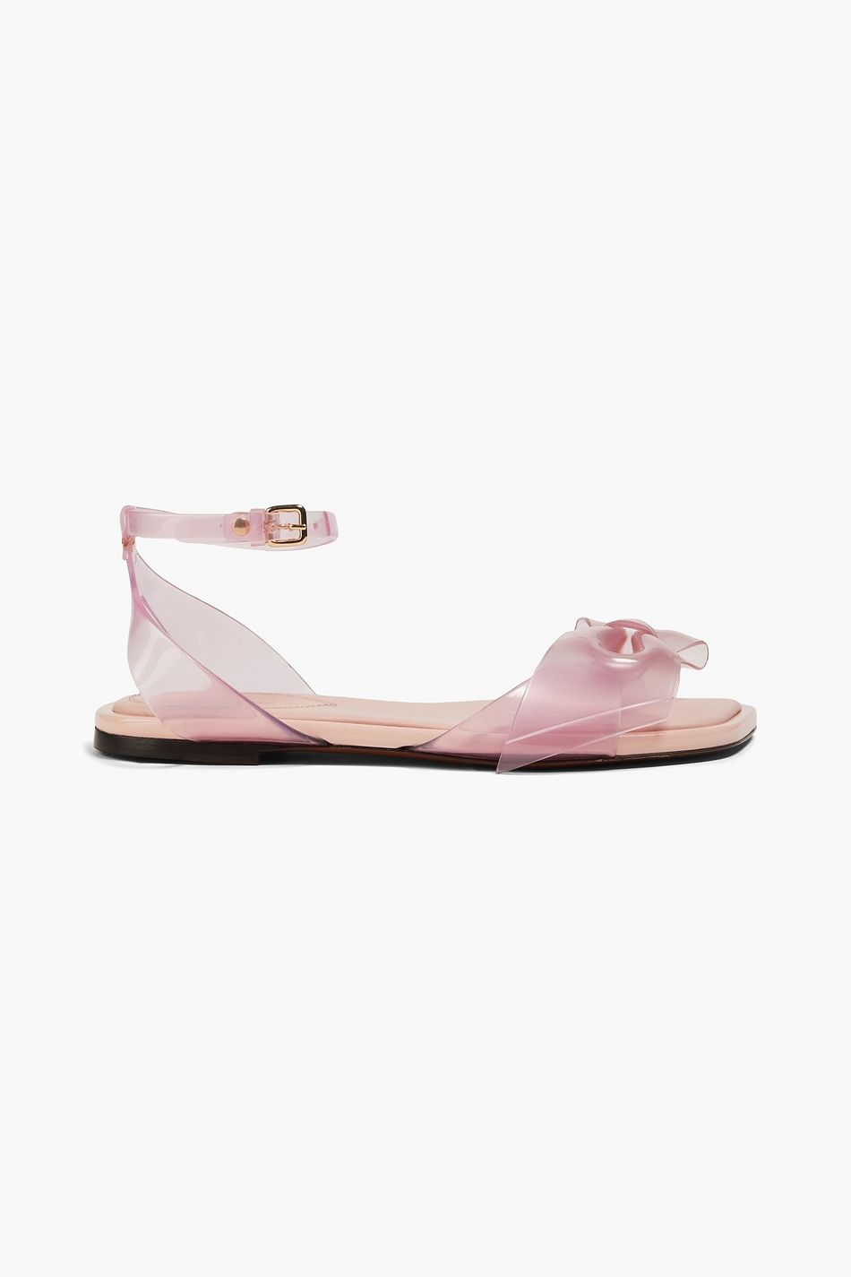 ZIMMERMANN Bow-detailed PVC sandals | THE OUTNET