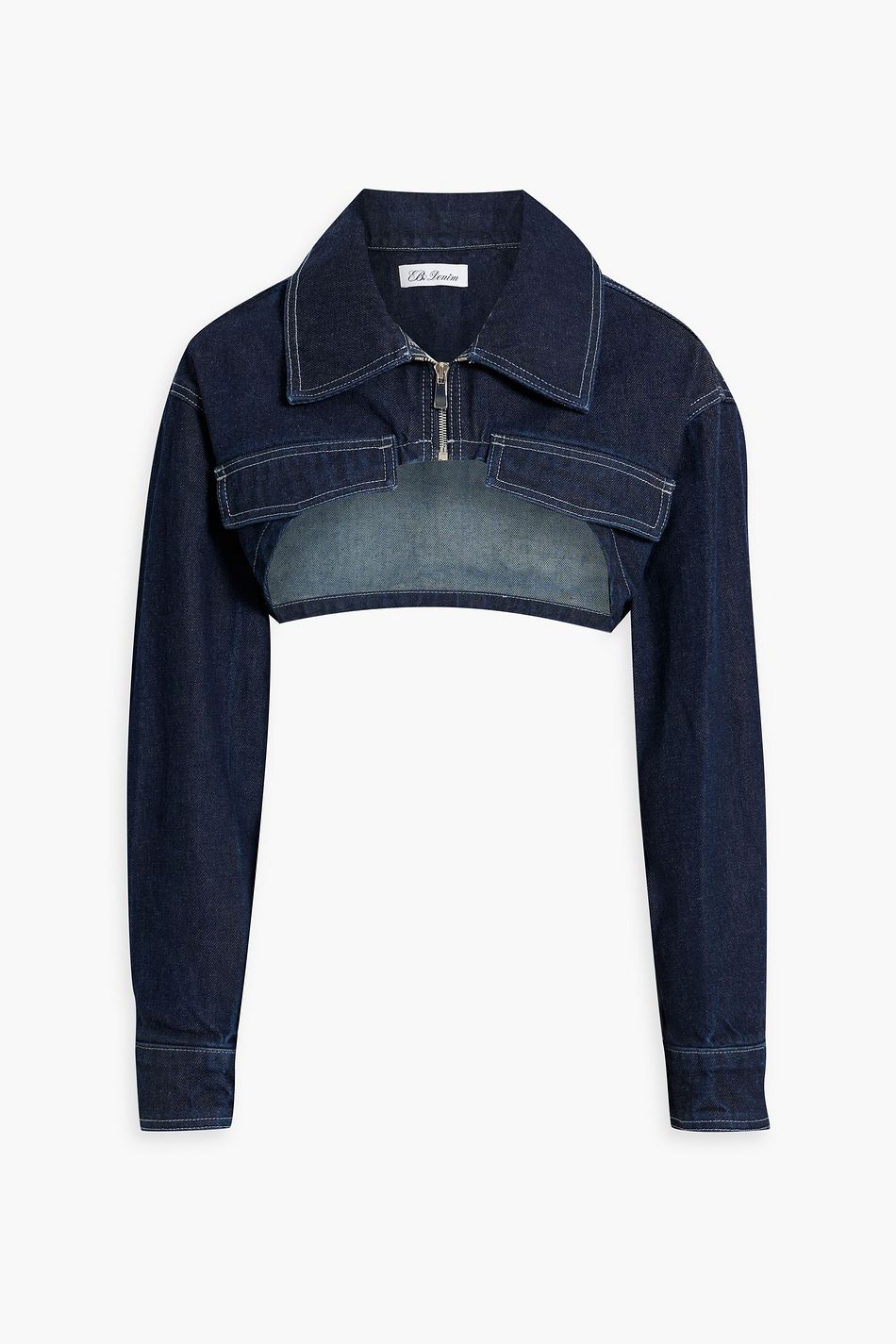 EB DENIM Max cropped denim jacket | THE OUTNET