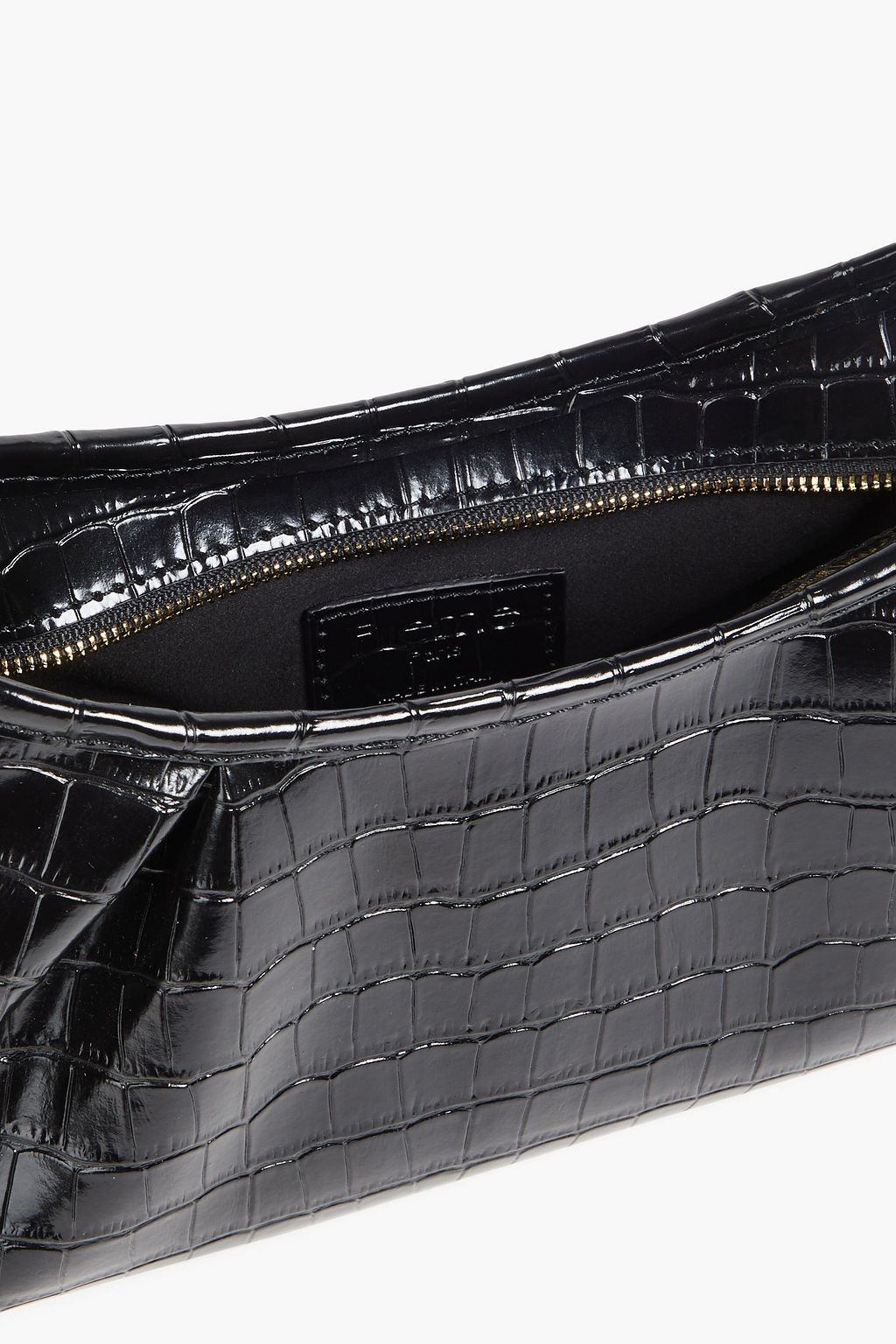 ELLEME Dimple croc-effect leather shoulder bag | THE OUTNET