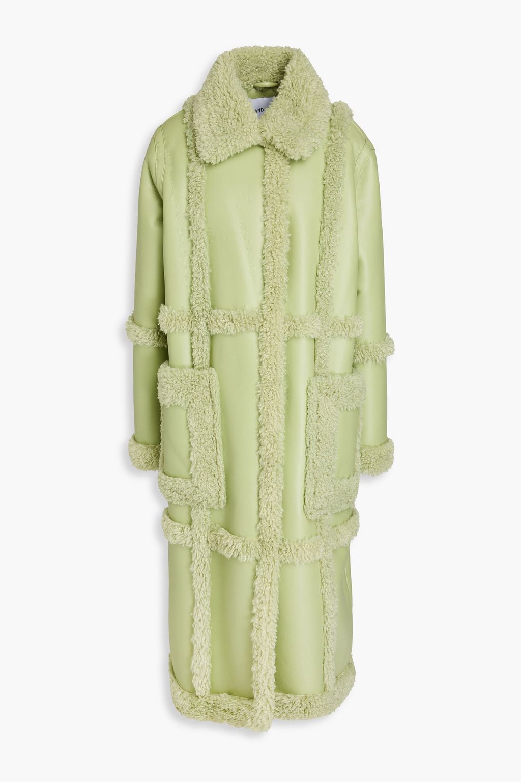 STAND STUDIO Faux shearling coat | THE OUTNET