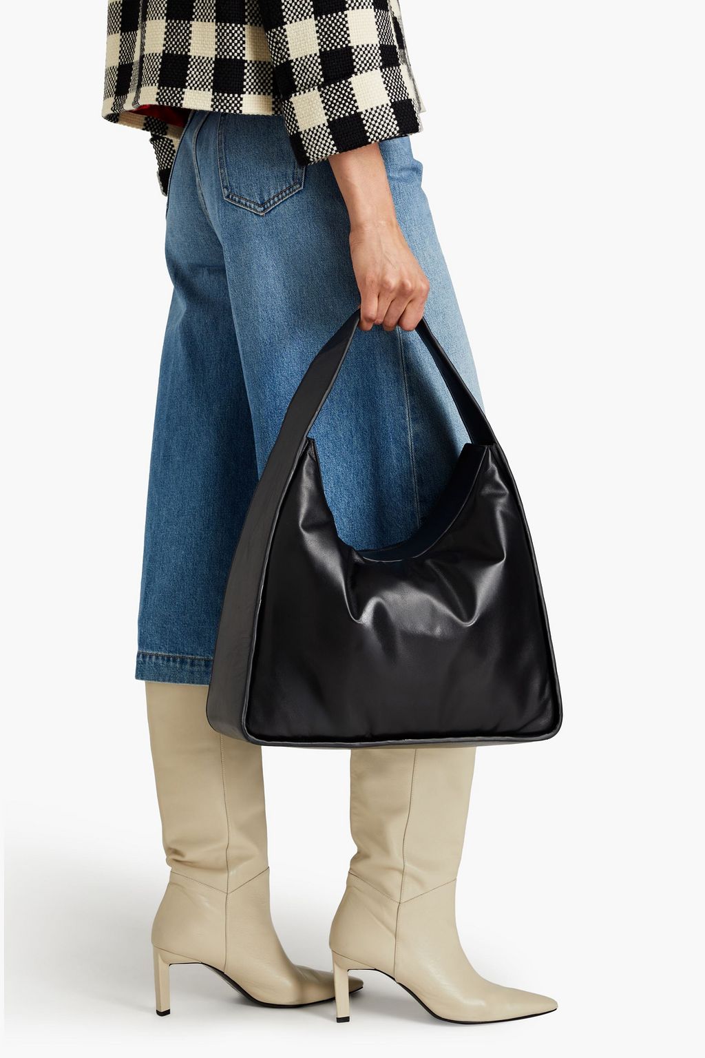STAND STUDIO Minnie padded leather shoulder bag | THE OUTNET