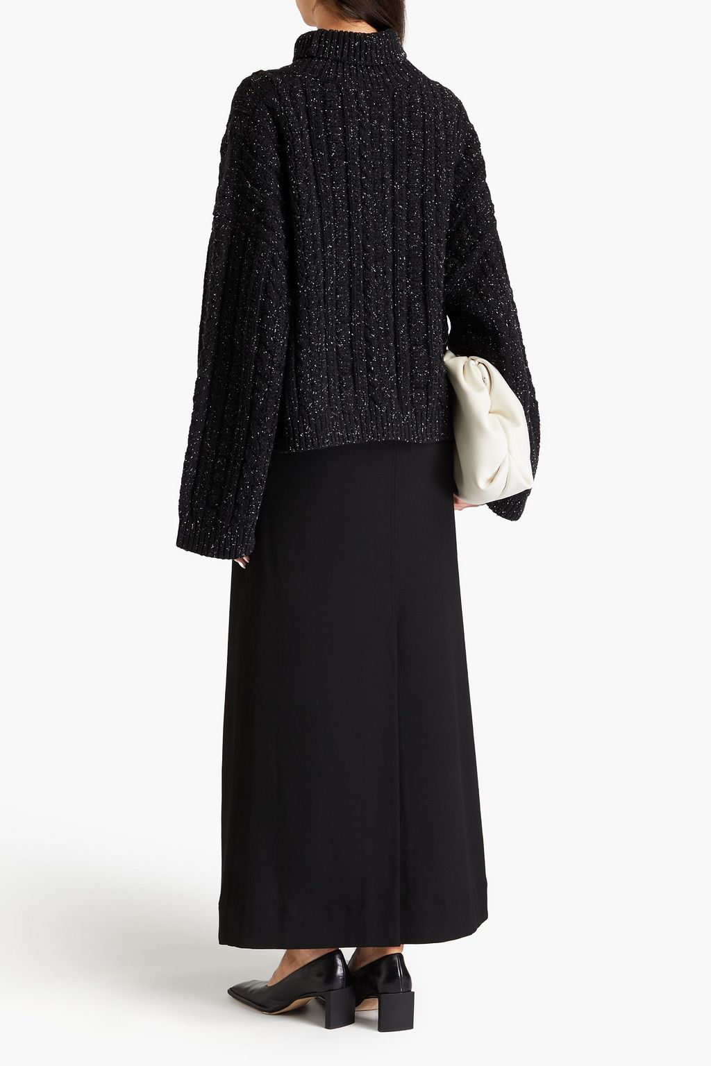 TOTEME Donegal cable-knit wool-blend turtleneck sweater | THE OUTNET